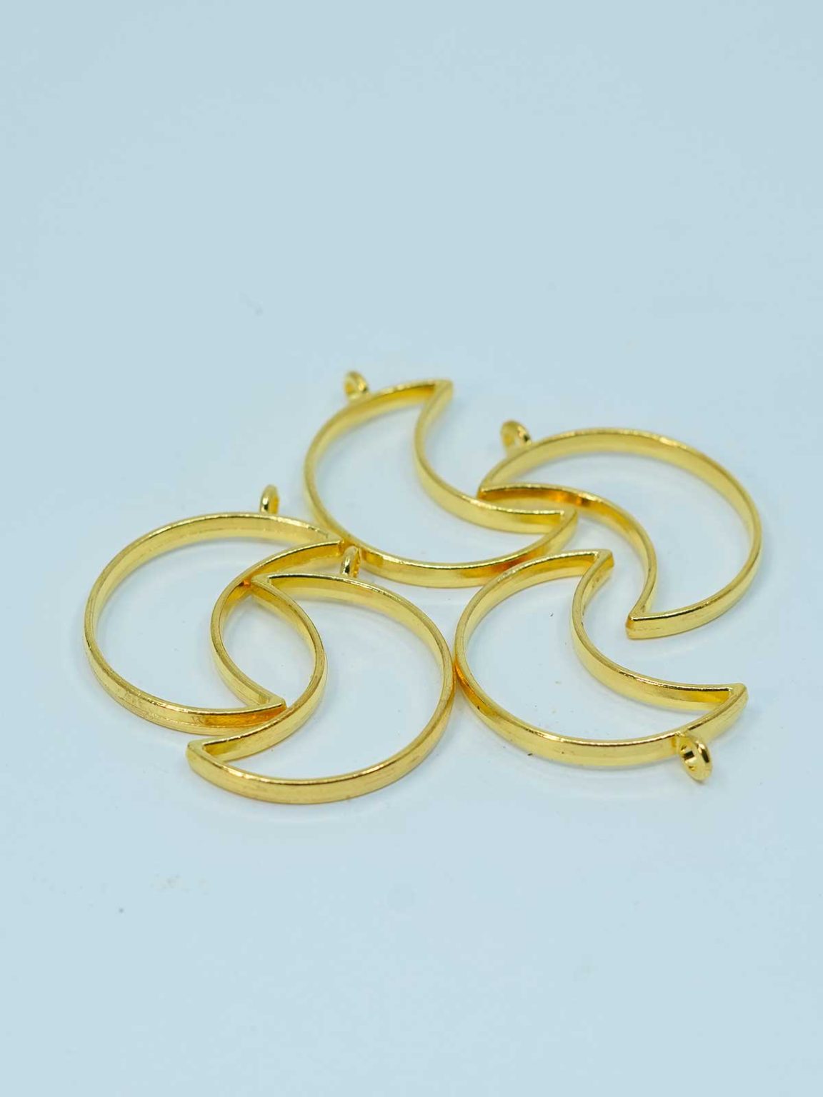 Half Moon Bezel Gold – Vajra Epoxy Store