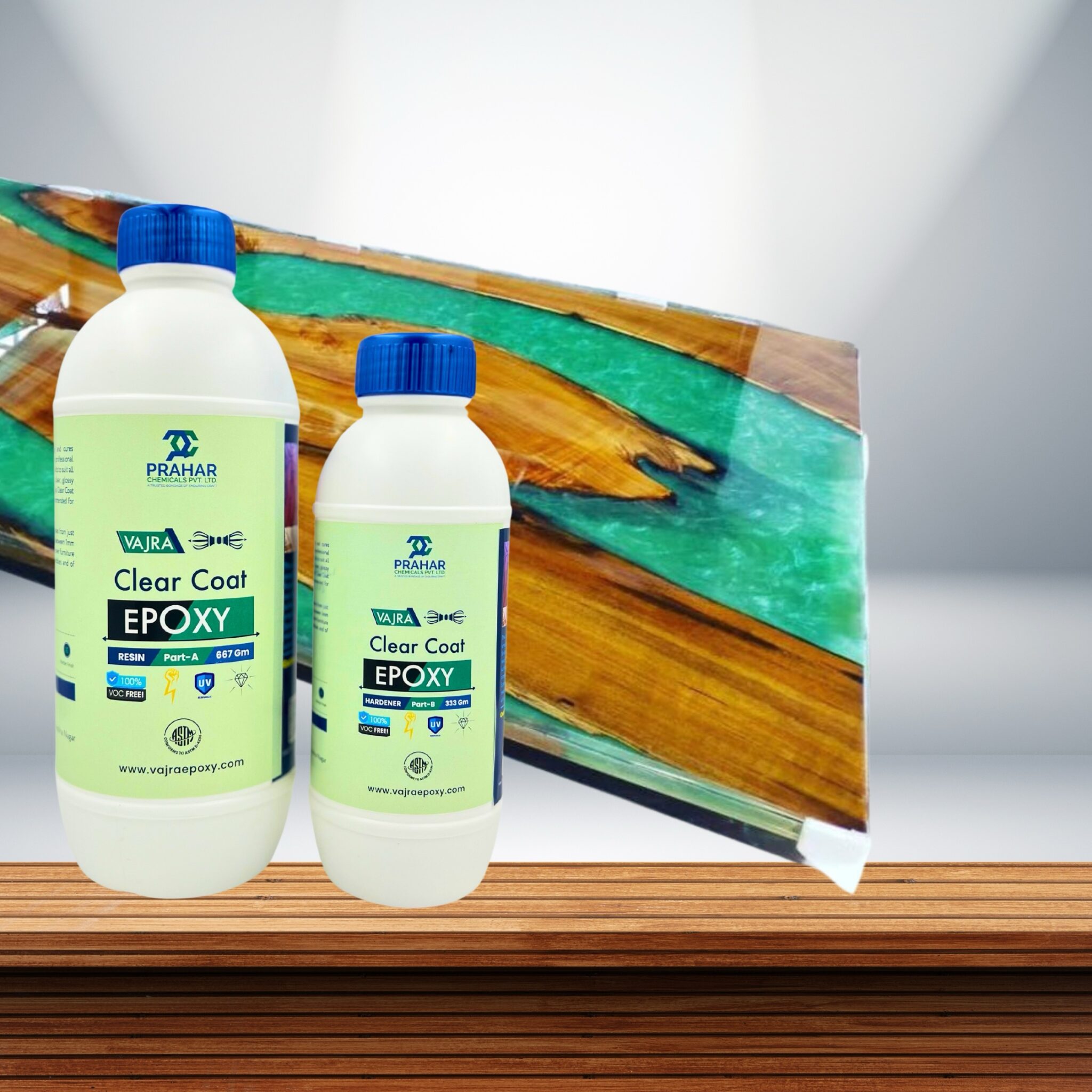 Vajra Clear Coat Epoxy 2:1 – Vajra Epoxy Store