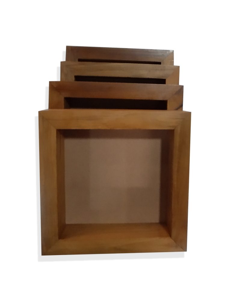 Teak Wood frame 10”X10” - Vajra Epoxy Store